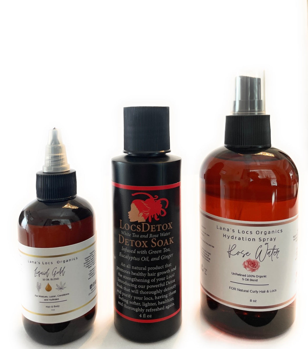 Detox Deluxe Cleansing Kit – Lanas Locs Organics